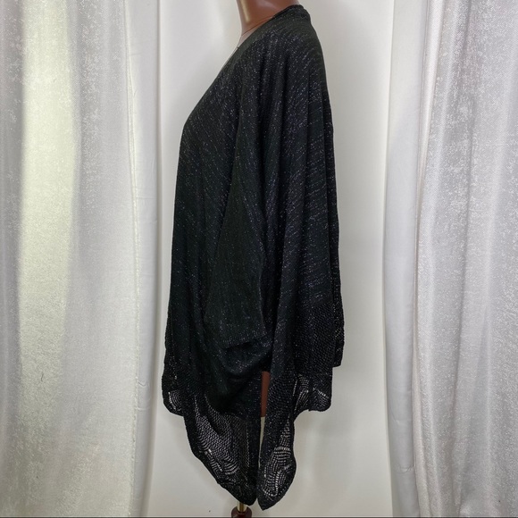 Cejon | Accessories | Cejon Metallic Pointelle Border Wrap | Poshmark